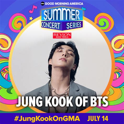 ‘솔로 출격 방탄소년단 정국 美 Gma 콘서트서 ‘seven 최초 공개