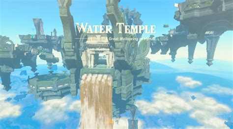 Water Temple Guide Zelda Tears Of The Kingdom Archives