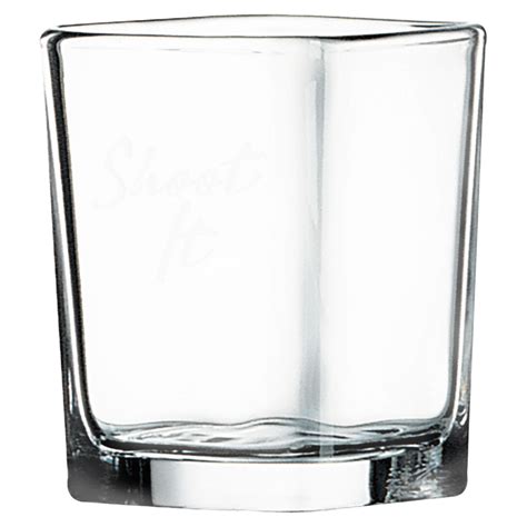 2 14 Oz Square Shot Glass Diamond Marvels Llc