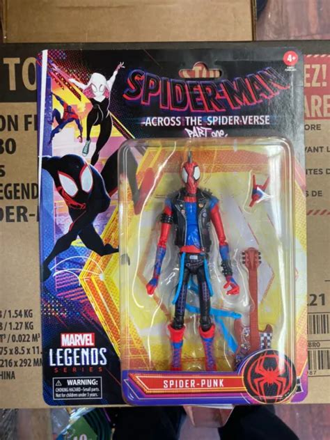NEW HASBRO MARVEL Legends Spider Man Across Spider Verse Spider Punk 6