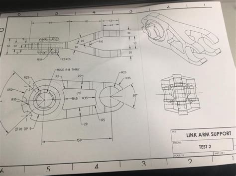 How To Draw This Question Using Autocad D Modelling Chegg Com