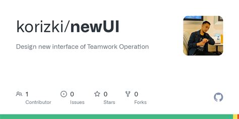 Github Korizki Newui Design New Interface Of Teamwork Operation
