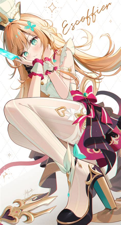 Kokonex Escoffier Genshin Impact Genshin Impact Absurdres