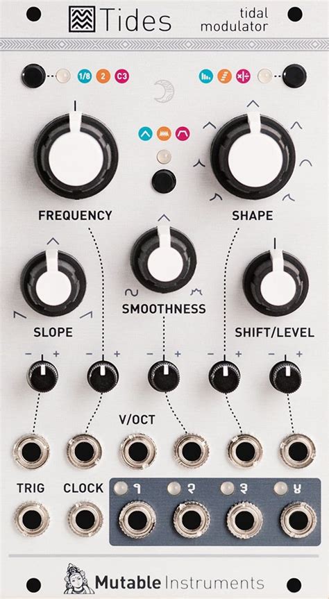 Mutable Instruments Tides Eurorack Module On Modulargrid