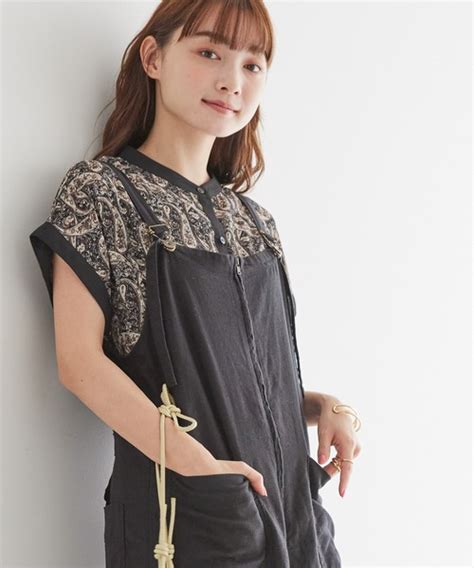 American Holic（アメリカンホリック）の「バイカラーアソートプリントブラウス（シャツブラウス）」 Wear