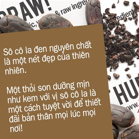 Son Dưỡng Môi Hurraw Balm Hương Sô Cô La 48g17oz Beautyhot