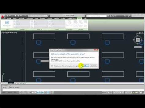 AutoCAD First Look At Rectangular Arrays The CAD Geek
