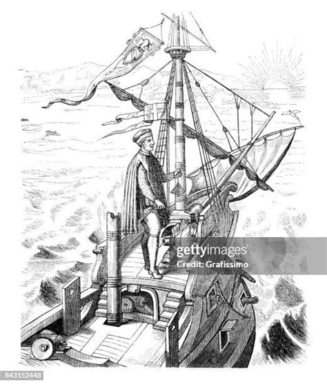 Christopher Columbus Drawing Photos And Premium High Res Pictures Getty Images