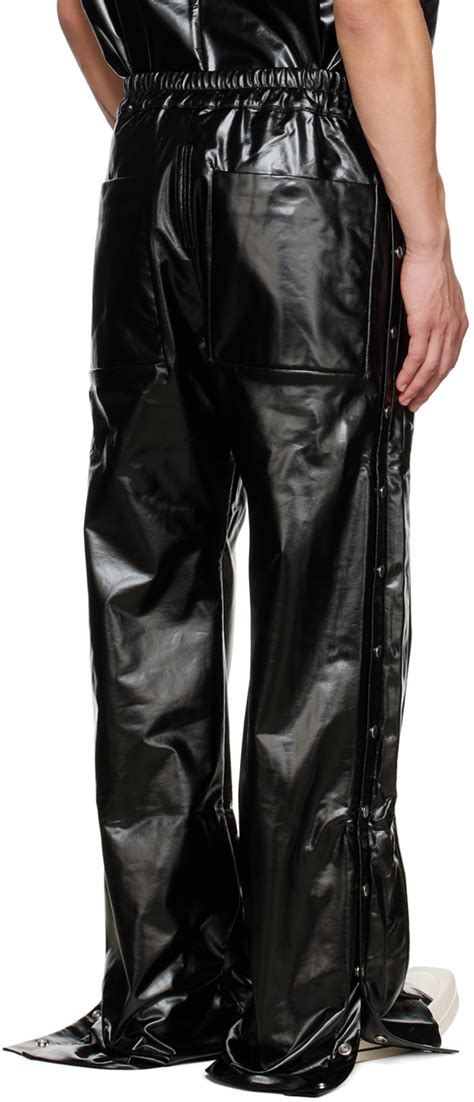 Rick Owens Drkshdw Black Pusher Lounge Pants Rick Owens Drkshdw
