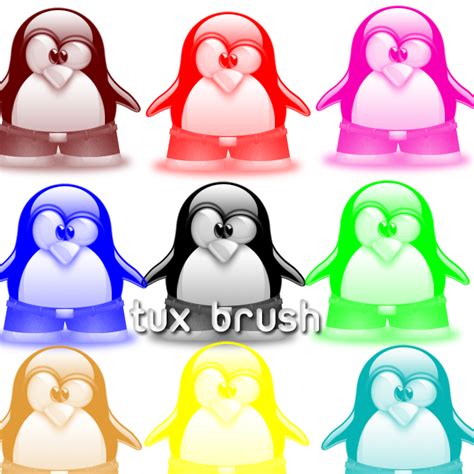TUX Brush By MindWav3 On DeviantArt