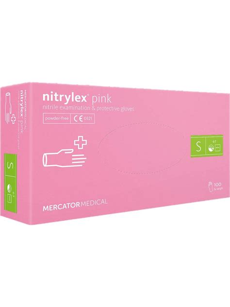 Перчатки медицинские Mercator Medical, розовый - купить с доставкой по ...