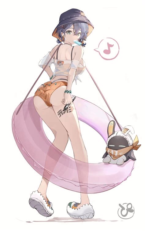 Pinjirooo Bangboo Zenless Zone Zero Belle Summer Skies Zenless Zone Zero Belle Zenless