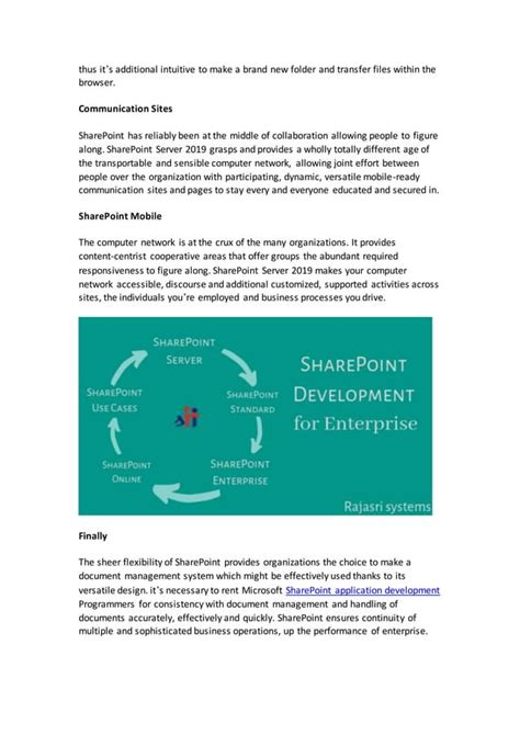 Top Features And Use Cases Of Sharepoint Pdf