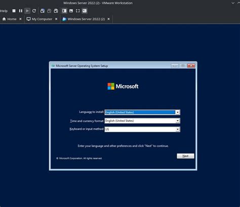How To Install Windows Server 2022 In Vmware On Linux
