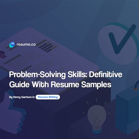 Problem Solving Skills To Include In Your Resume In