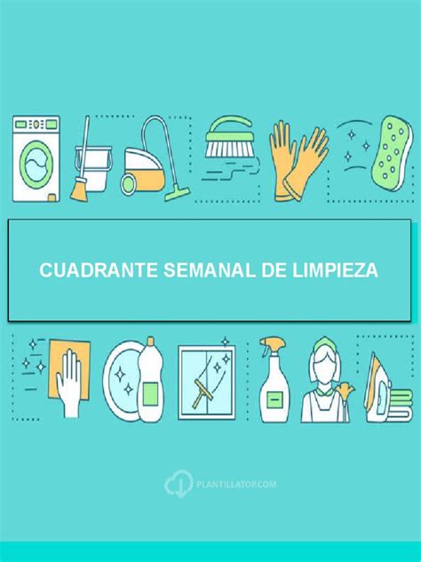 Cuadrante Limpieza Semanal Pdf