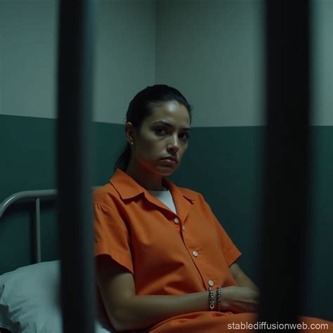 Prisionero En Una Celda De Mediana Seguridad Stable Diffusion Online