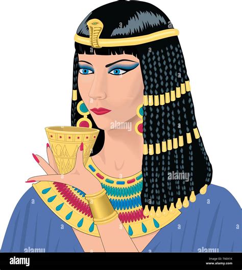 Cleopatra Vector Illustration Stock Vector Image And Art Alamy