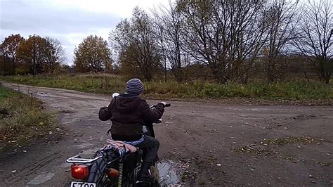 Покатушка на мотоцикле Минск Youtube