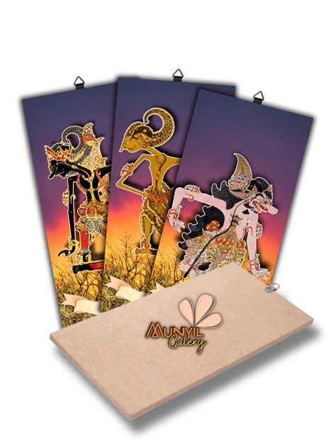 Jual Munyil Galery X Dekorasi Dinding Wayang Kulit Wayang Kulit Wayang Poster Dinding