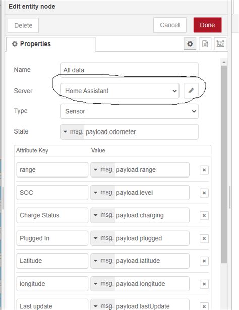 Use Tronity API To Extract Car Data Into Sensors Using Node Red Node