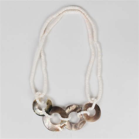 Infinite Loops Shell Necklace — Ten Thousand Villages