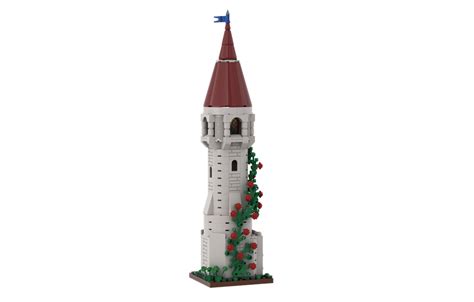Lego Moc The Rosy Tower By Gilganesh Rebrickable Build With Lego