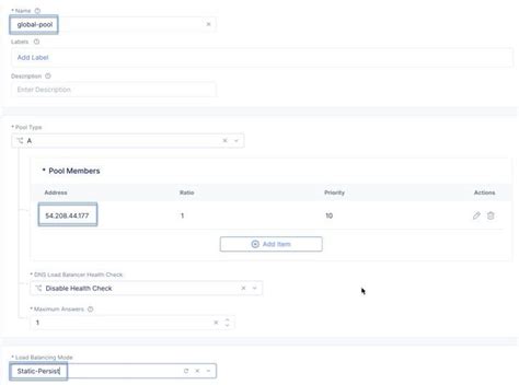 using distributed cloud dns load balancer with geo proximity and