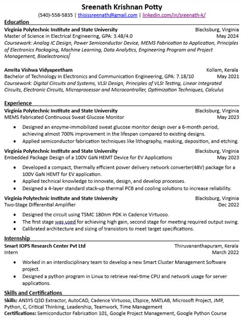 Feedback Rresumes