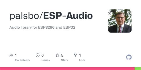 GitHub Palsbo ESP Audio Audio Library For ESP8266 And ESP32