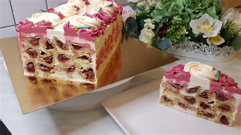 Торт СМЕРЕКОВА ХАТА🍰 Рецепт торта з вишнями🍒Новий рецепт🍒Простий рецепт пляцка з вишнями🍒