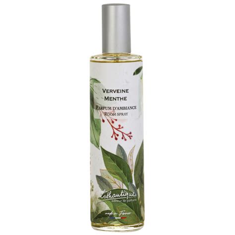 Parfum d ambiance VERVEINE MENTHE Jardin d aquarelles Lothantique Provence Arômes Tendance sud