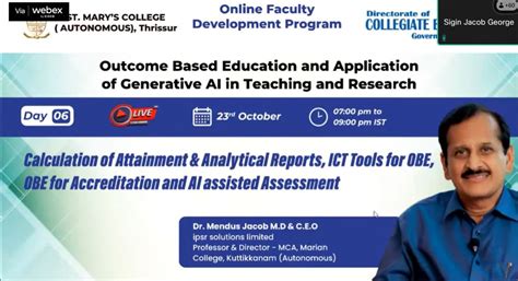 Facultydevelopment Generativeai Outcomebasededucation Ipsr