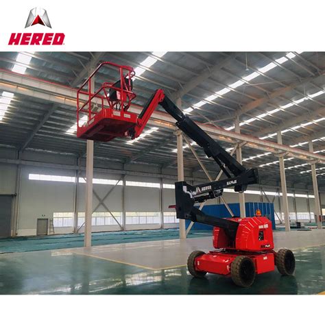 Cherry Pickers Spider Lift Platform Pickup Trailer Manually Knuckle