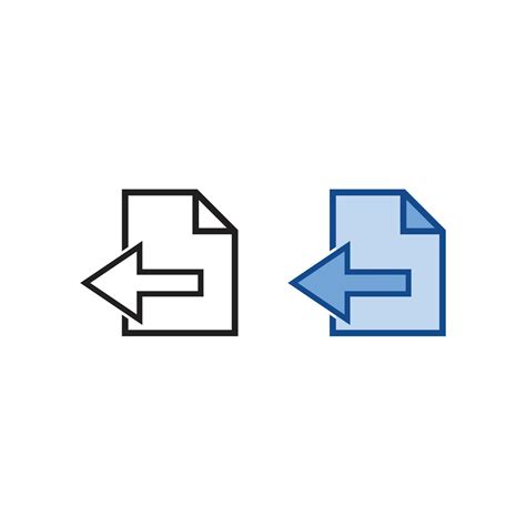 File Data Transfer Logo Icon Illustration Colorful And Outline 21003435