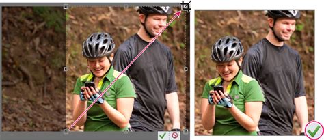 Обрезка изображений в Photoshop Elements