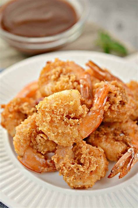 Keto Fried Shrimp Crispy Juicy Optional Air Fryer