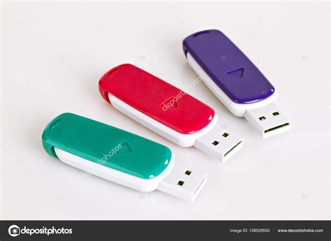 USB Flash Stick Stock Photo By Colour
