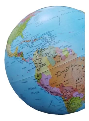 Globo Terráqueo 30cm Diámetro Político Mundo Mapas Mapamundi 189 990
