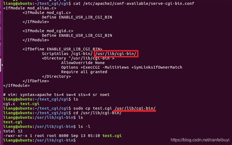 Cgi Linux下搭建环境serve Cgi Nf Csdn博客
