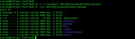 Linux Update Guide Basic ScPrime Cloud Storage