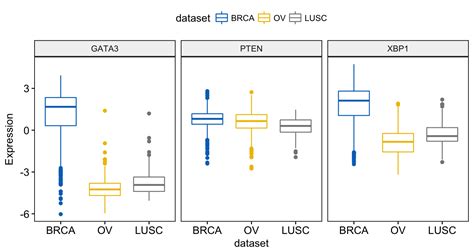Facilitating Exploratory Data Visualization Application To Tcga