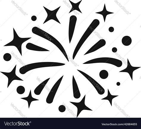 Firework Event Icon Simple Carnival Party Vector Image Firework Event Icon Simple Carnival Party Vector Image