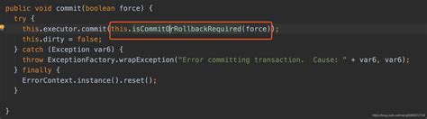 Mybatis 没有强制commit导致事务泄露select For Update 造成的血案mybatis Select For Update Csdn博客