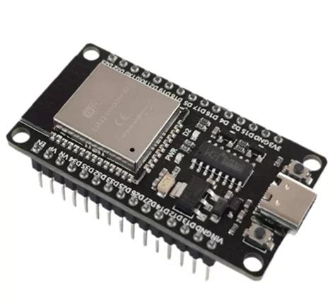 花雕学编程Arduino动手做241 ESP32 Dev Board CH340 USB C口 ESP WROOM 32 开发