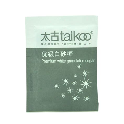Купить Пакет сахара taikoo/太古白糖包 优质白砂糖 纯正咖啡调糖伴侣5gx100包 в интернет ...