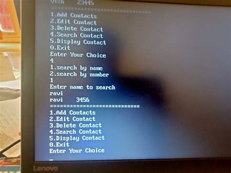 phone directory system project in c c with source code and report