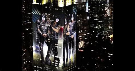 Kiss Ilumina Empire State Para Anunciar Seus Shows De Despedida A