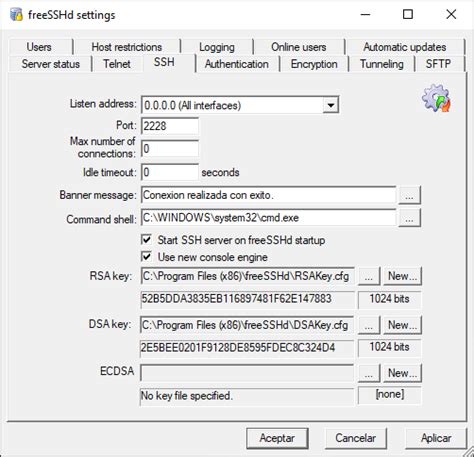 AplicaciÓn De Sistemas Operativos Servidor Ssh Y Putty En Windows