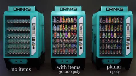 Vending Machines 3d Model By Zelad